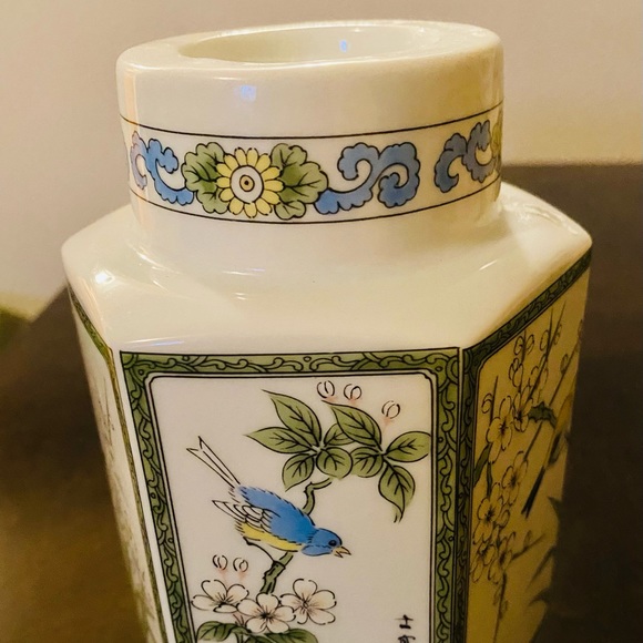 Accents | Beautiful Japanese Octagon Shape Porcelain Candleholder ...